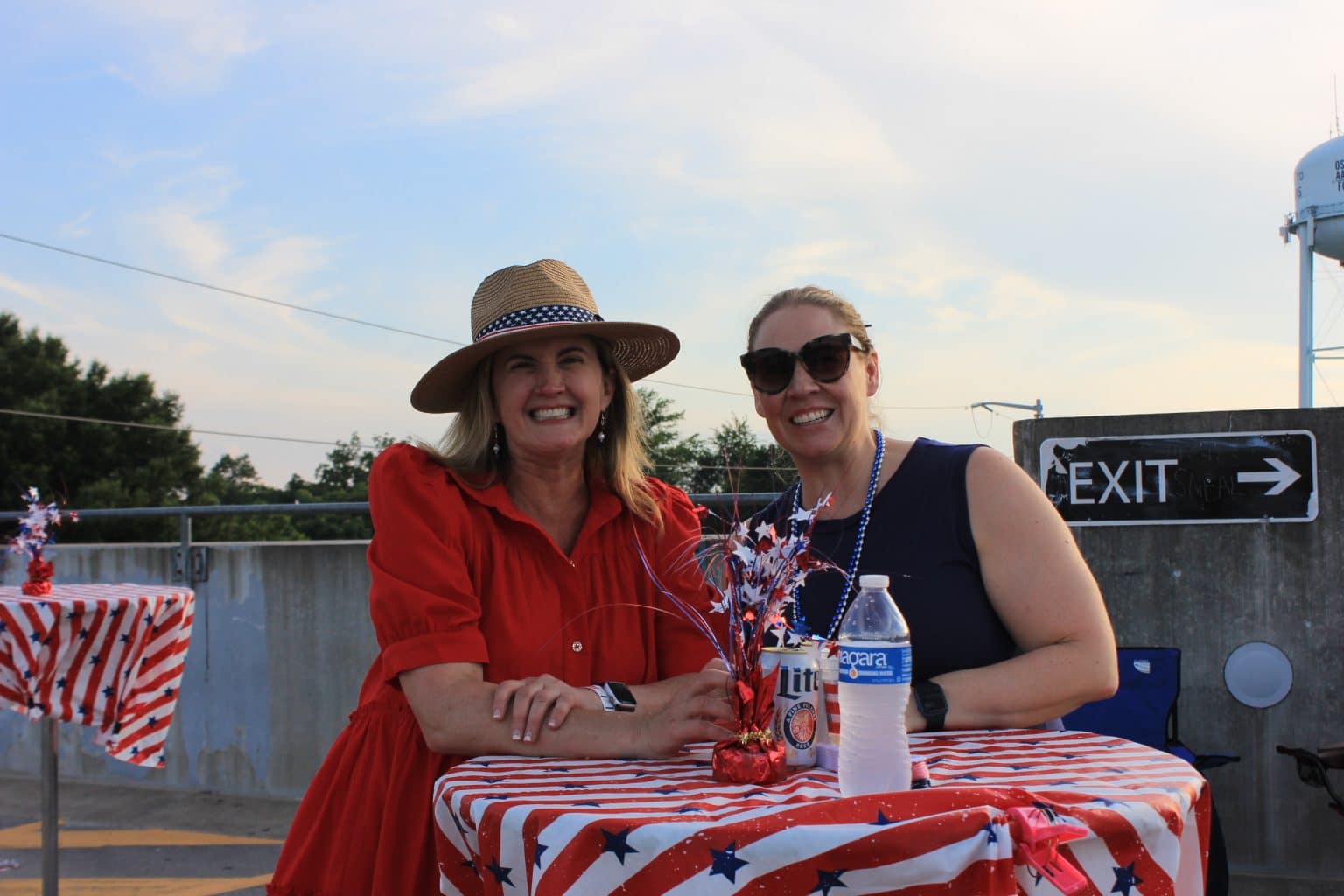Stars & Stripes Rooftop Party: Smiley faces, great music and the best ...